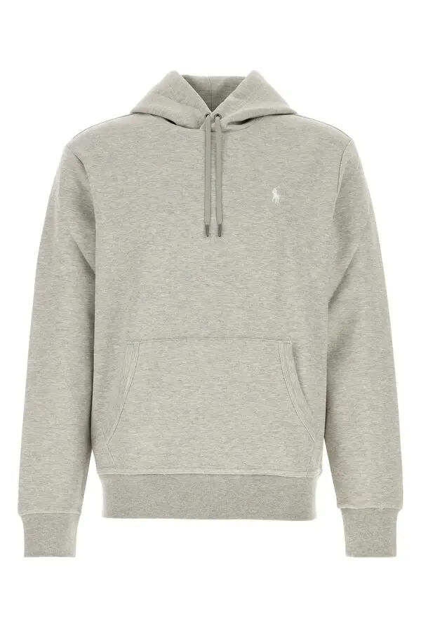 Polo Ralph Lauren Melange Cotton-blend Sweatshirt