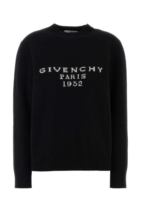 Givenchy Paris 1952 Wool-cashmere Blend Knit Sweater