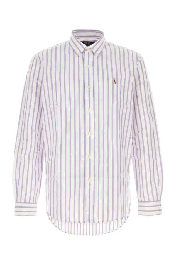 Polo Ralph Lauren Embroidered Oxford Shirt - Stripped
