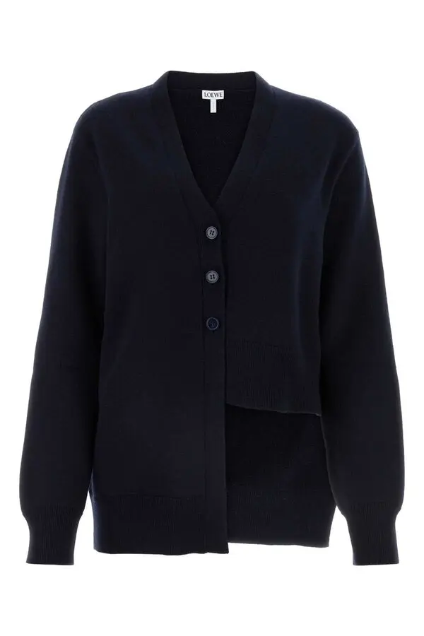 Loewe 100% Cashmere V-neck Cardigan