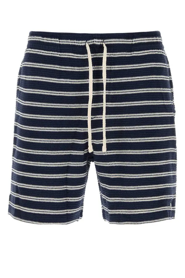 Polo Ralph Lauren Polo-style Embroidered Cotton-blend Bermuda Shorts