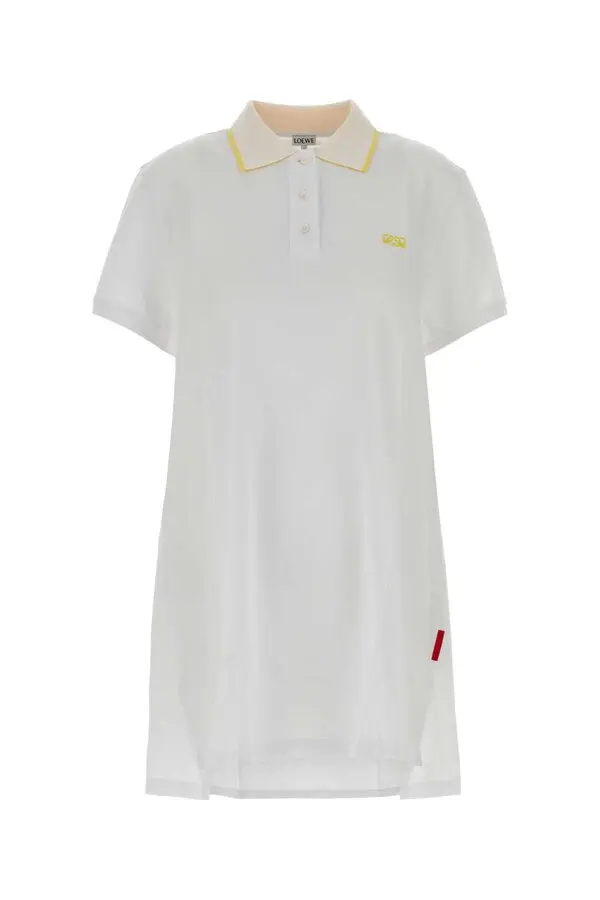 Loewe Cotton Piquet Polo Mini Dress
