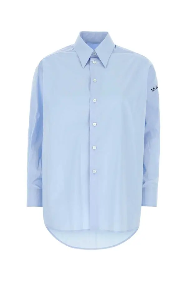 MAISON MARGIELA Cotton Poplin Button-front Shirt For