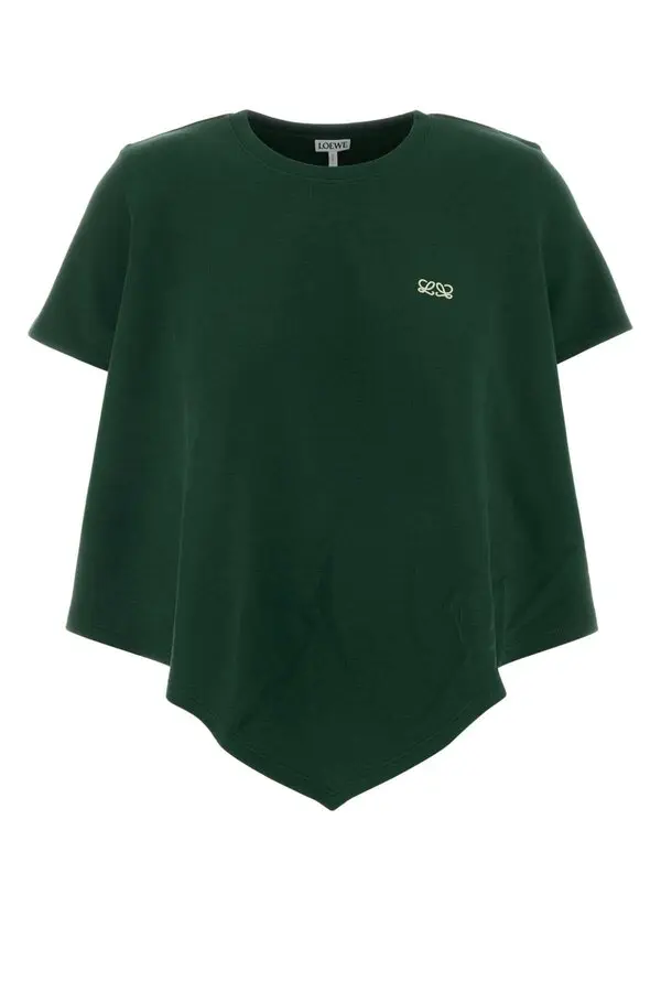 Loewe Cotton & Nylon T-shirt For - Green