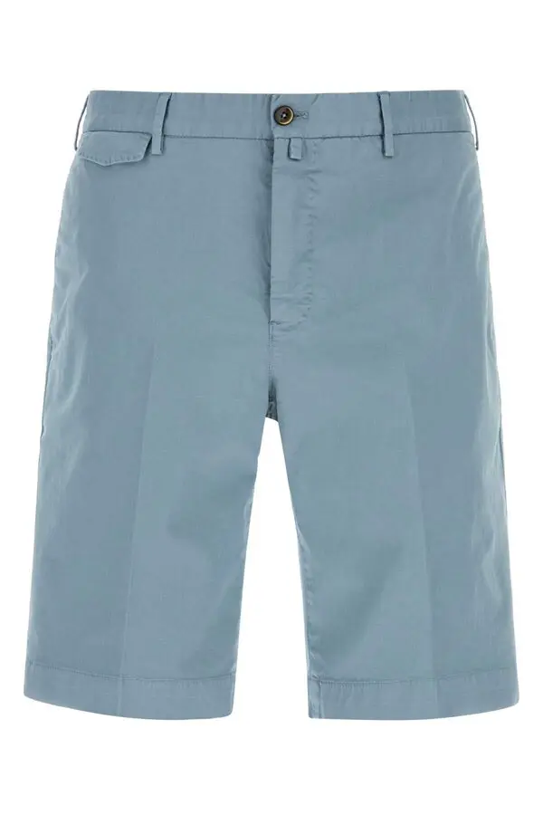 PT TORINO Stretch Cotton Bermuda Shorts
