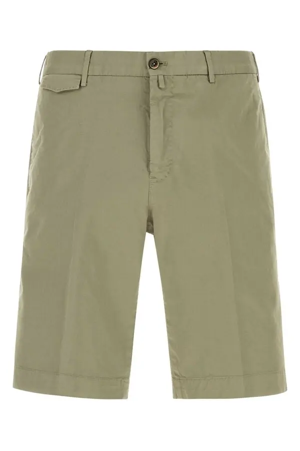 PT TORINO Sage Stretch Cotton Bermuda Shorts