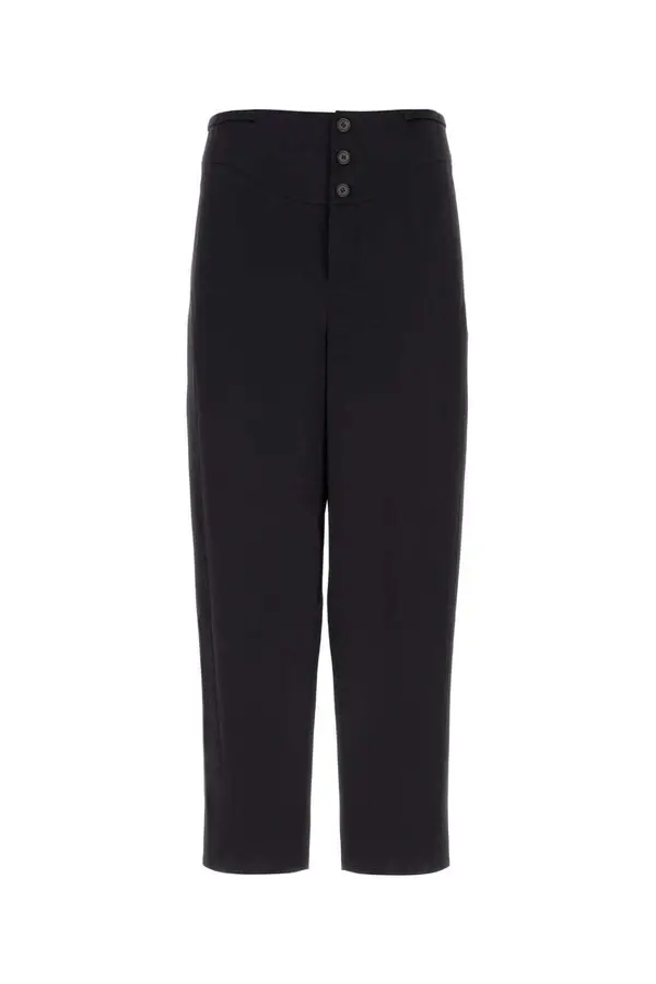 Saint Laurent Tailored Crepe Satin Pants