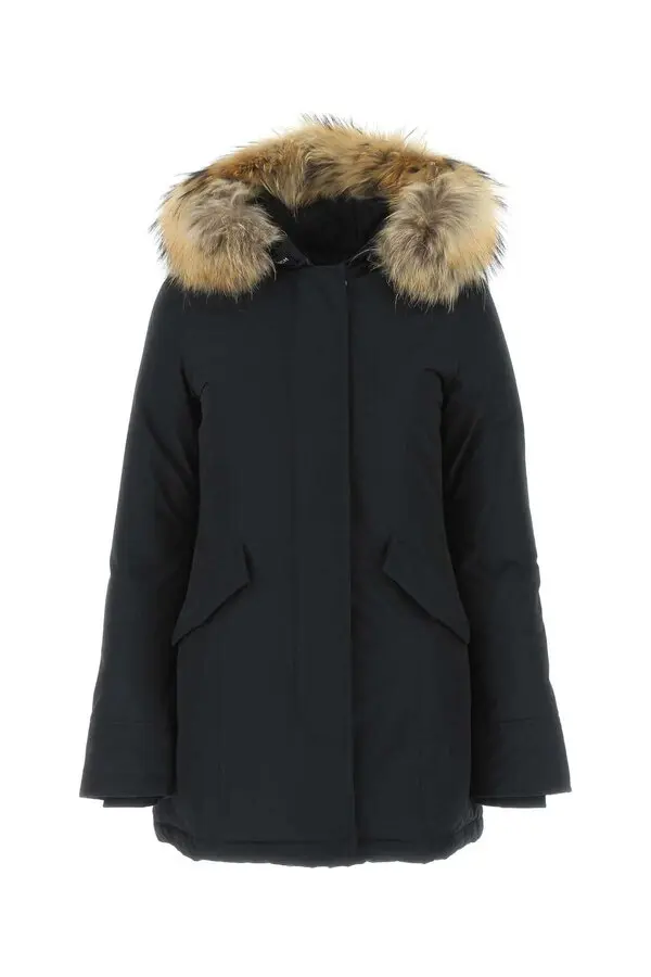 Woolrich Wool-blend Arctic Parka Jacket For - Blue
