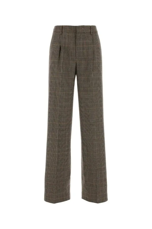 PT TORINO Embroidered Wool-blend Lola Pants
