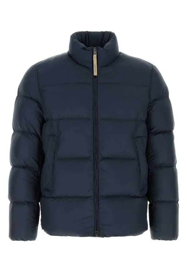 Woolrich Puffer Down Jacket With Stand Collar