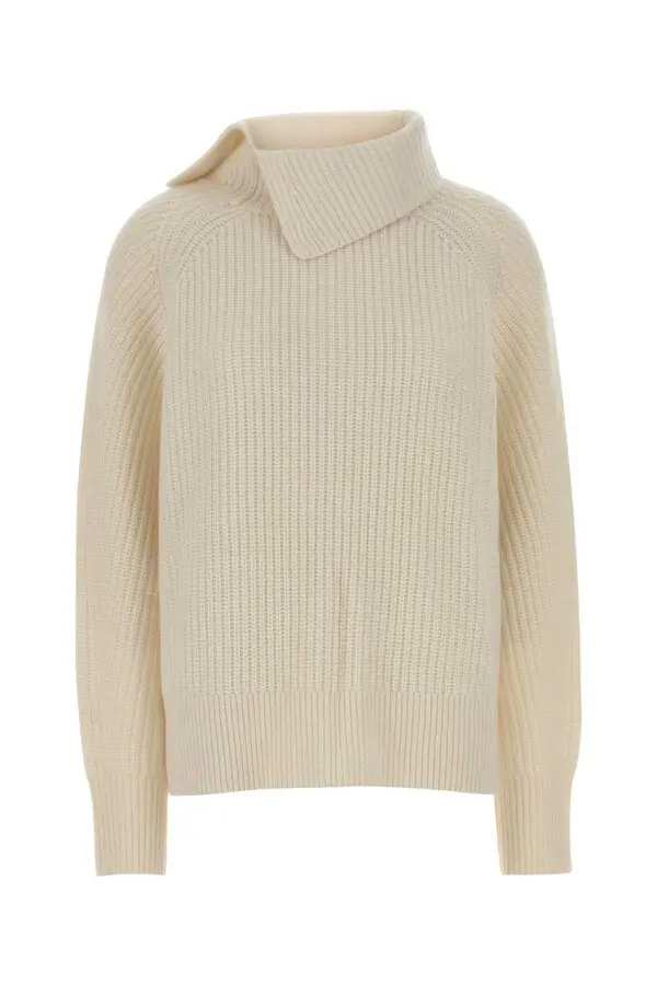 Loulou De Saison Cashmere Cecil Sweater - White