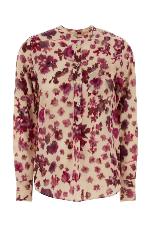Isabel Marant Étoile Stretch Silk Shirt - Printed