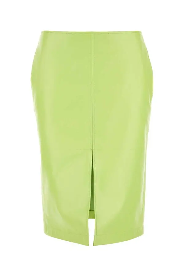 Bottega Veneta Shearling Mini Skirt