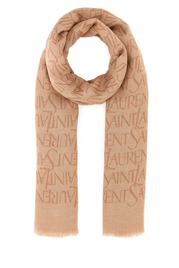 Saint Laurent Modal-cashmere Scarf, 135 X 135 Cm