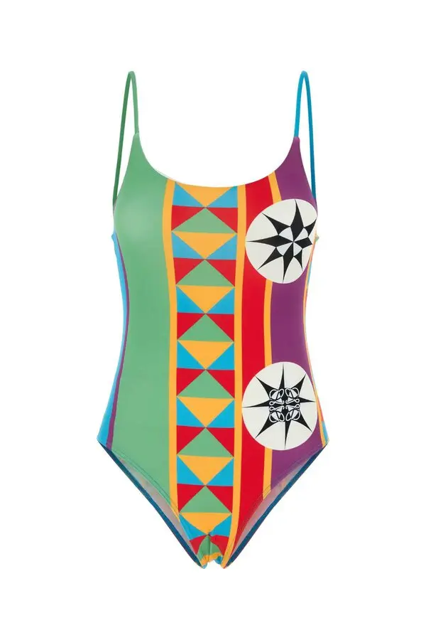 Loewe Stretch Nylon One-piece Swimsuit