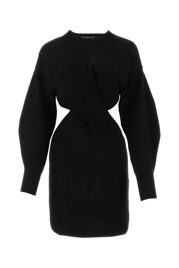 Alexander McQueen Wool-cashmere Blend Dress