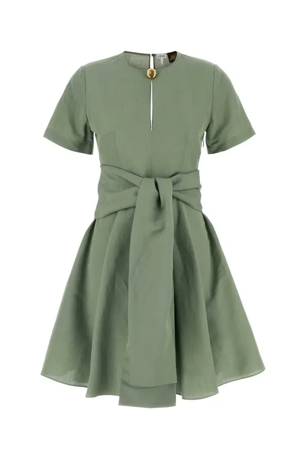 Loewe Viscose-linen Paula Dress