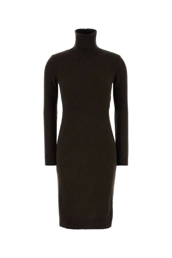 MAISON MARGIELA Turtleneck Wool-blend Sweater Dress