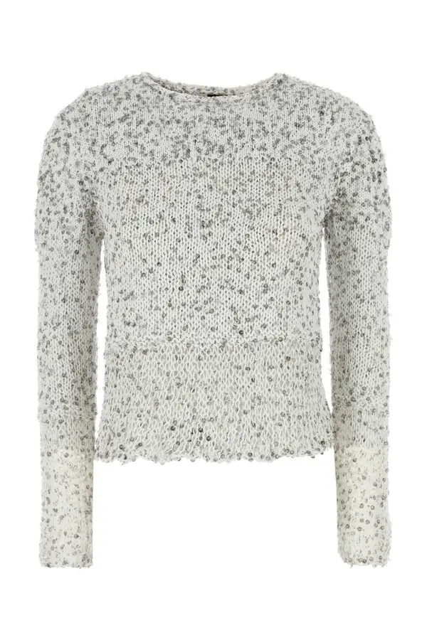 Loewe Embellished Cotton-blend Sweater
