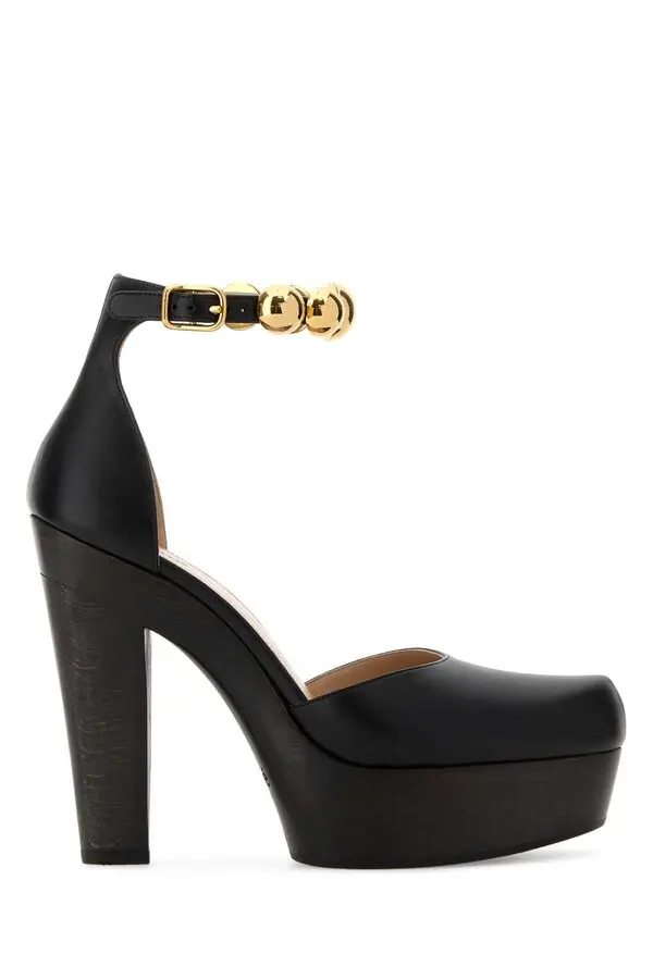 Chloé Lola Leather Pumps With Stiletto Heel And Platform