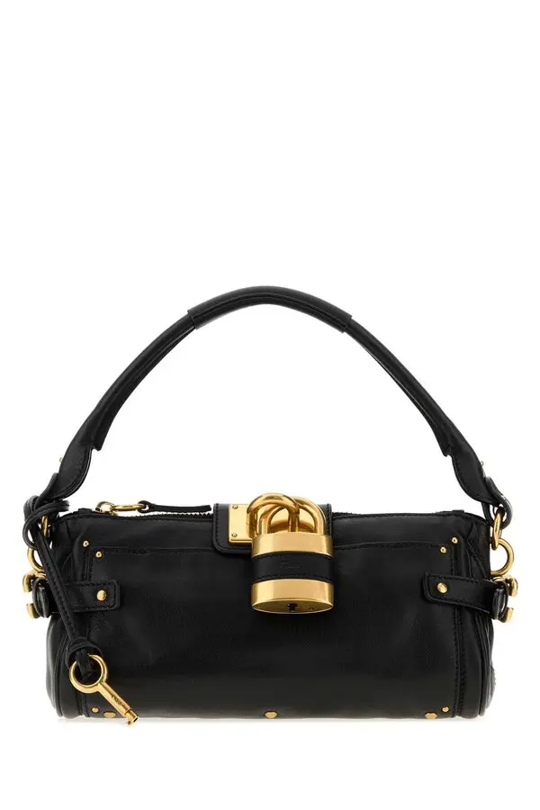 Chloé Paddington Shoulder Handbag With Antiqued Golden Hardware, 30.5 Cm Width