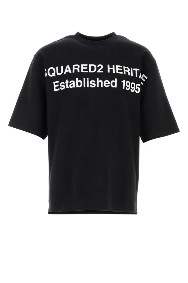 Dsquared2 Oversize Cotton T-shirt - Black