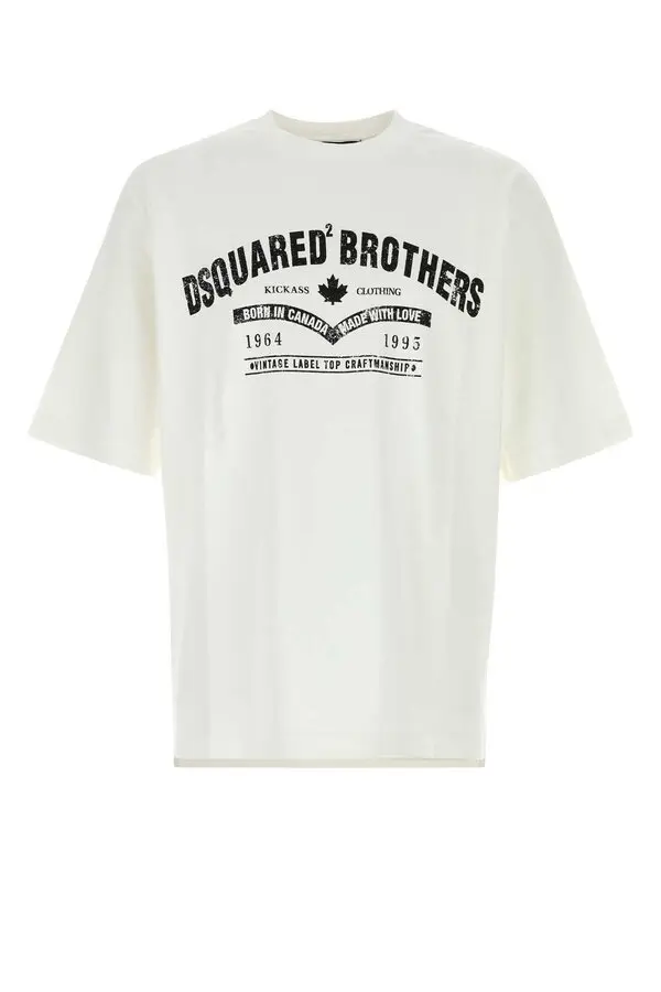 Dsquared2 Oversize Cotton T-shirt - White