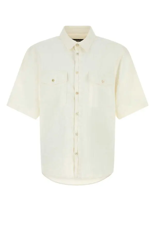 Dsquared2 Linen Button-front Shirt