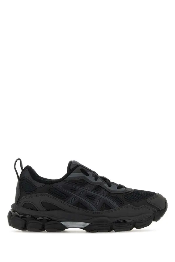 Asics Gel-nyc Mesh And Synthetic Leather Sneakers - Black