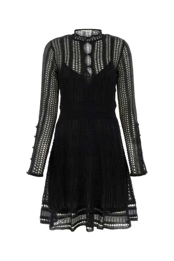 Chloé No-linen & Cashmere Mini Dress