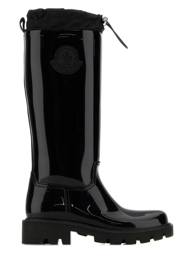 Moncler Rubber Kick Stream Boots - Black
