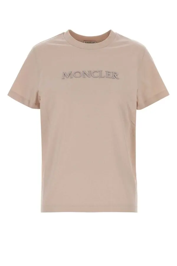 Moncler Cotton T-shirt - Pink