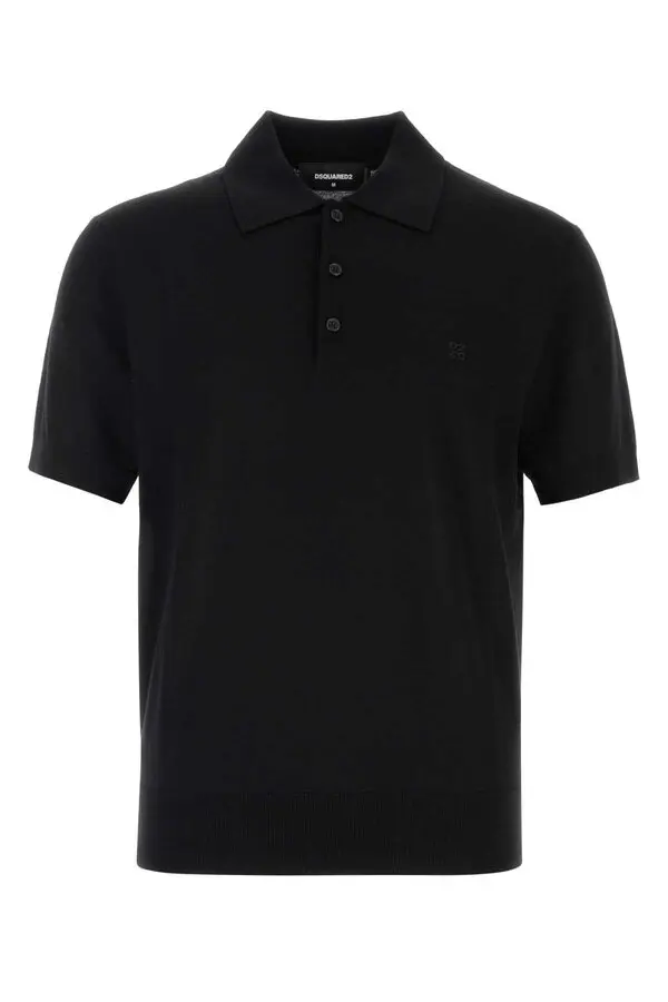 Dsquared2 Wool Polo Shirt