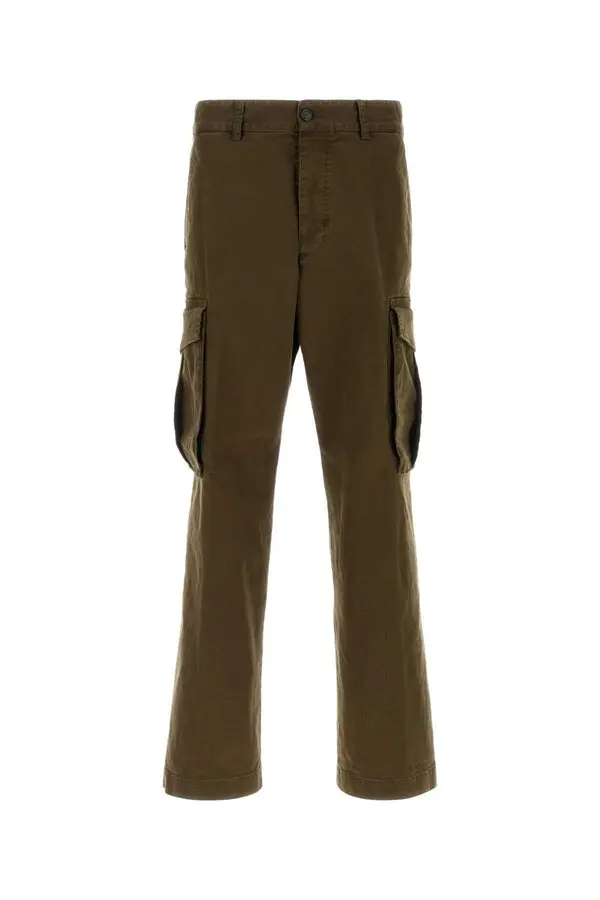 Dsquared2 Loose Stretch Cotton Cargo Pants