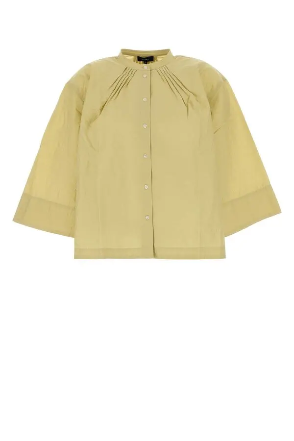 Soeur Oversized Cotton-blend Shirt - Green