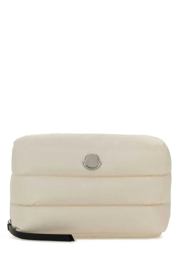 Moncler Mini Fabric Beauty Case 26cm - White