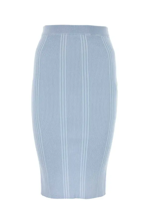 Bottega Veneta Ribbed Knit Midi Skirt