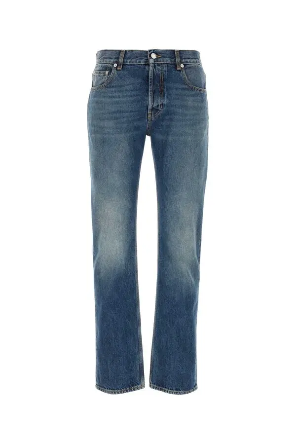 Alexander McQueen Denim Jeans For - Blue