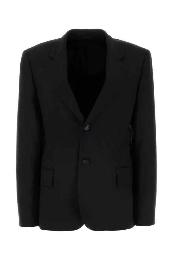Balenciaga Single-breasted Wool Blazer