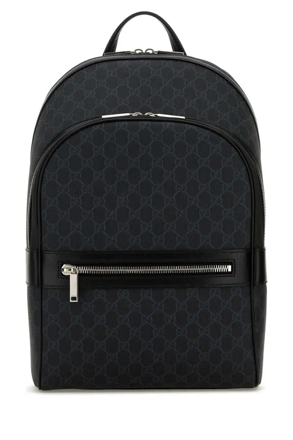 Gucci Signature Monogram Fabric Backpack 28cm X 44cm X 15.5cm
