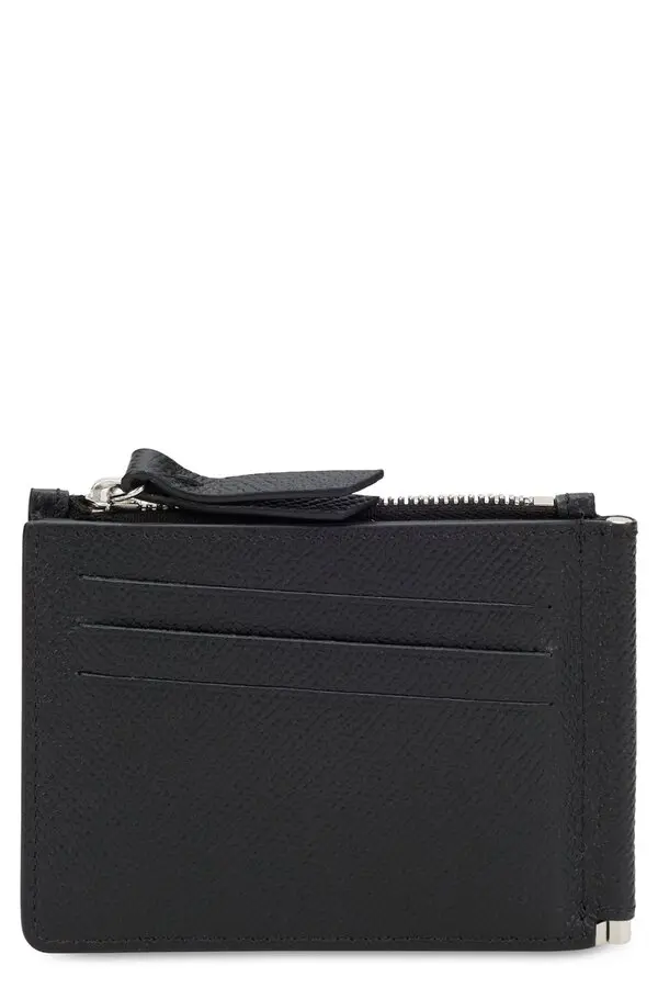 MAISON MARGIELA Leather Card Holder - Black