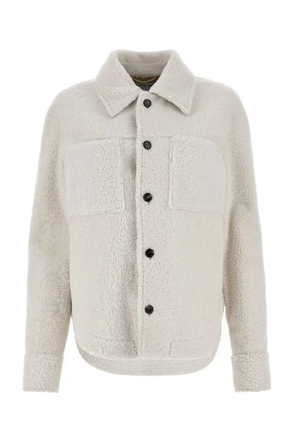 Bottega Veneta Oversize Shearling Shirt