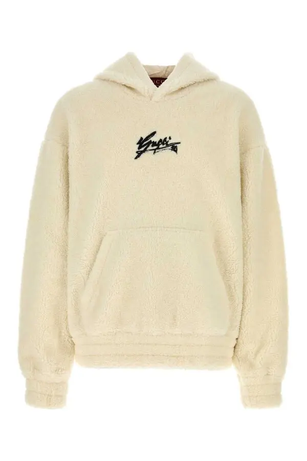 Gucci Teddy Sweatshirt In Cotton Blend For