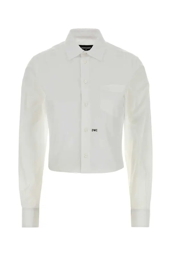 Dsquared2 Cotton Poplin Button-down Shirt