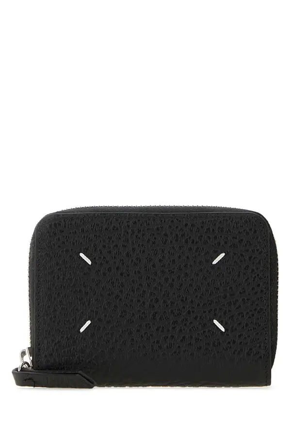 MAISON MARGIELA Mini Leather Wallet 12 Cm X 9 Cm X 2 Cm