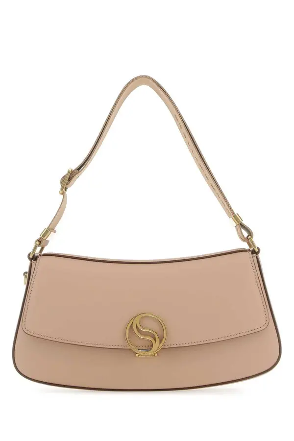 Stella McCartney Alter Mat Shoulder Handbag With Antiqued Golden Metal Finishing - Pink