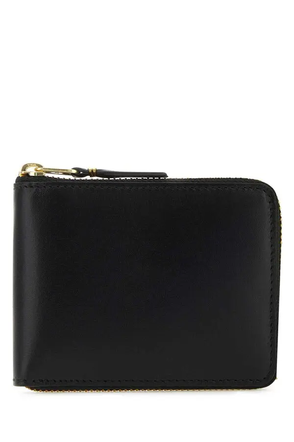 Comme Des Garçons Leather Wallet - Black