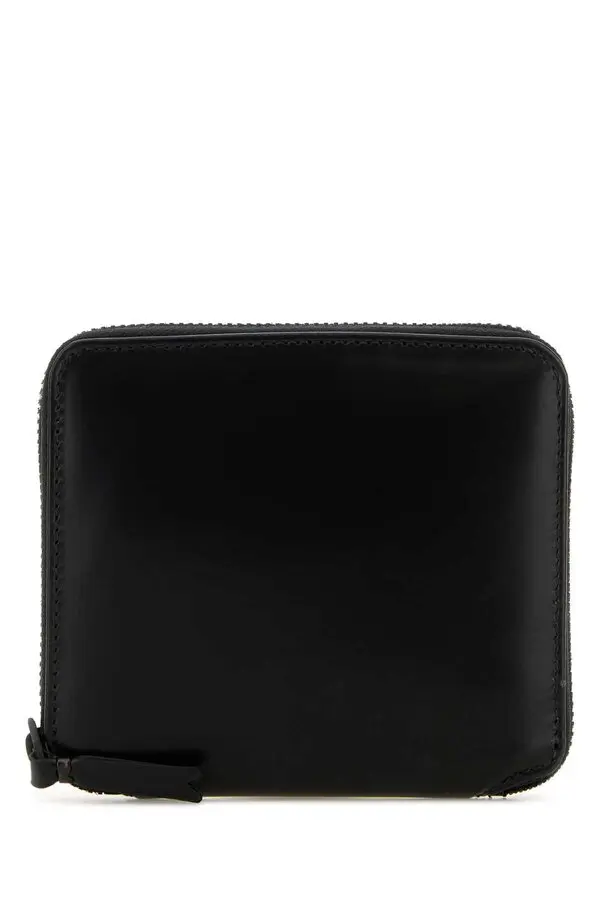 Comme Des Garçons Leather Wallet 12 Cm X 11 Cm X 2 Cm