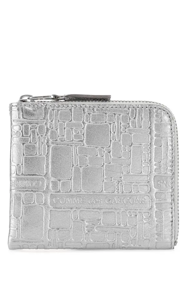 Comme Des Garçons Leather Card Holder 11 Cm X 10 Cm