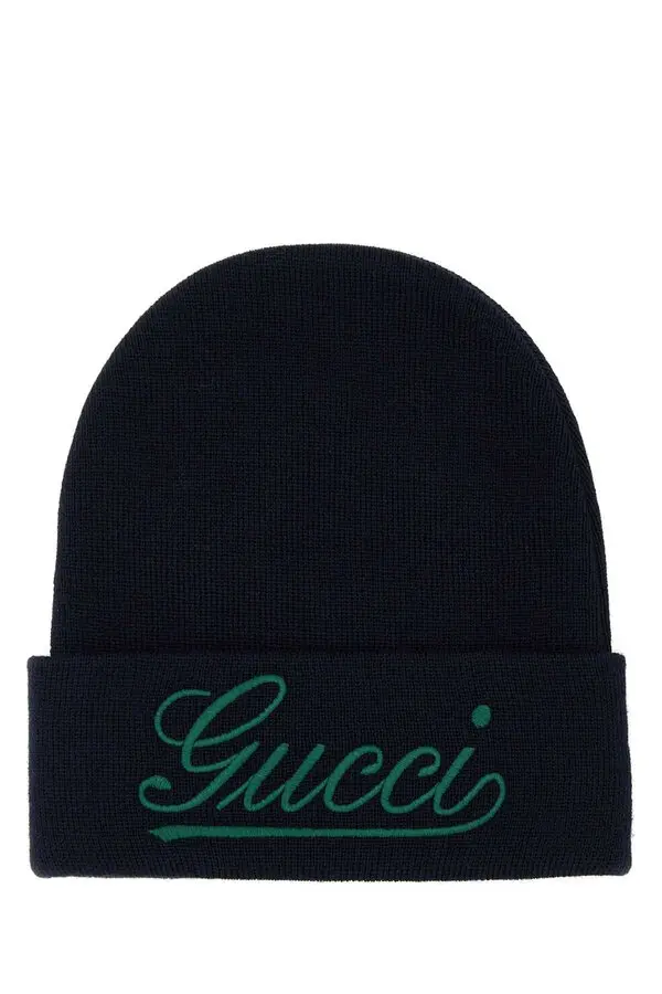 Gucci Wool Beanie Hat - Blue
